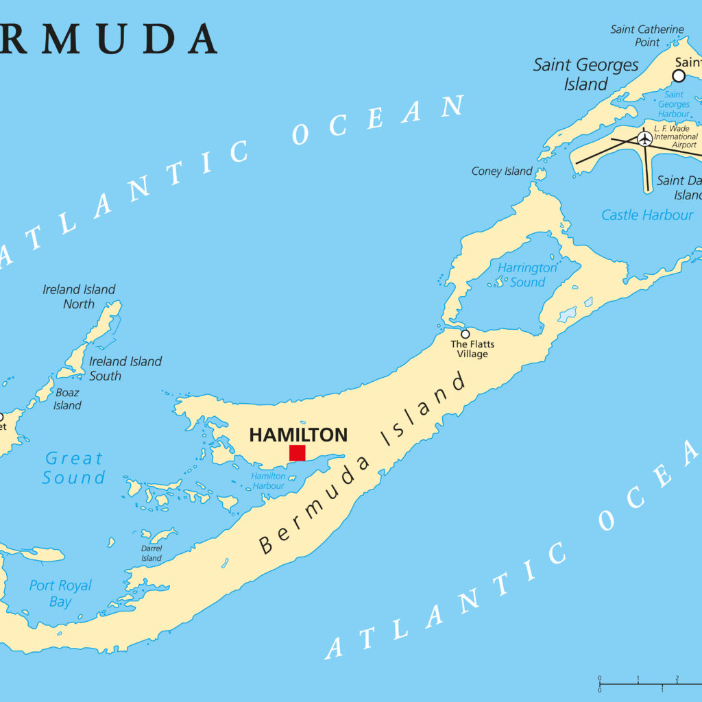 Mappa Bermuda - Vivere il mare